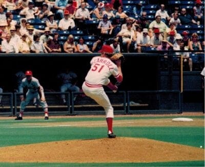 DCMSBL player and Major League member Tom Carroll of the 1975 ‘Big Red ...