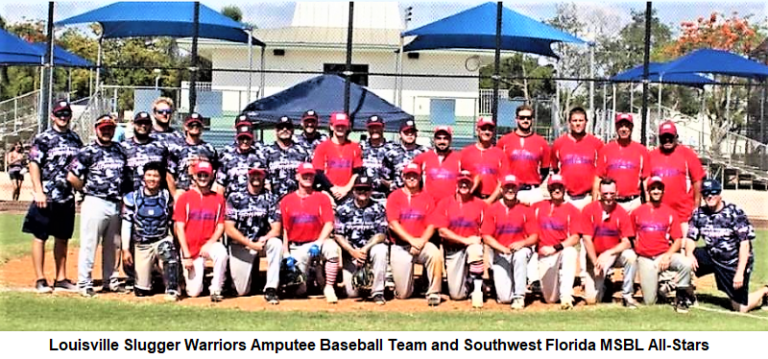Louisville Slugger Warriors Amputee Baseball Team take on Southwest ...