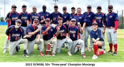 2022 Mustangs Secure 'Three-Peat' Championship in 50+ Division at ...