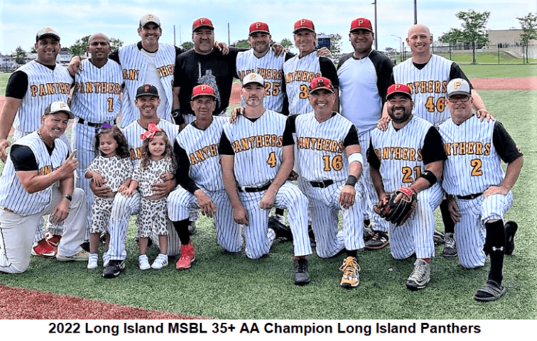 2022 Panthers Fight Off Astros for 35+ AA Title in Long Island MSBL ...