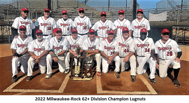 2022 Lugnuts Walk it Off in 62+ Division of Milwaukee-Rock | Men's ...