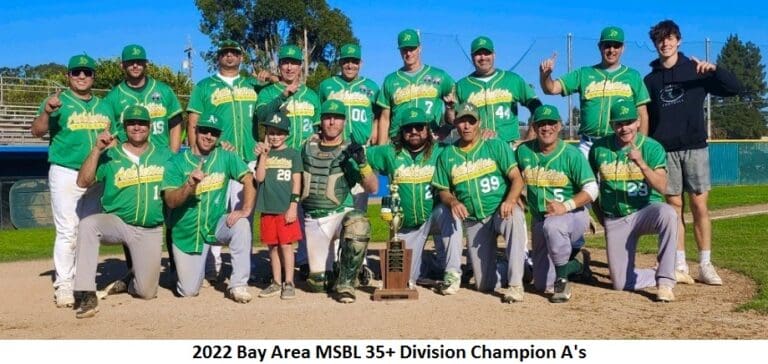 2022 Alone on Top; A’s Win Seventh Title in Nine Years in 35+ Division ...