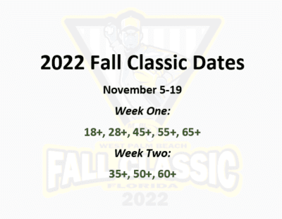 MSBL Fall Classic - Men's Senior Baseball league