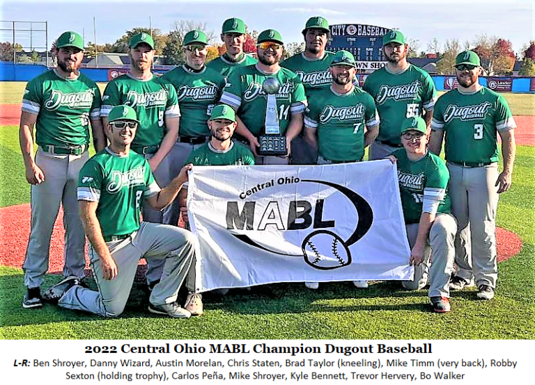 2022 Dugout Baseball Captures Central Ohio MABL Championship in ...