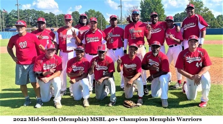 2022 Memphis Warriors Dominate on Way to 40+ Championship of Mid-South ...