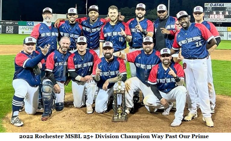 2022 'Way Past Our Prime' Capture 25+ Division Championship at ...