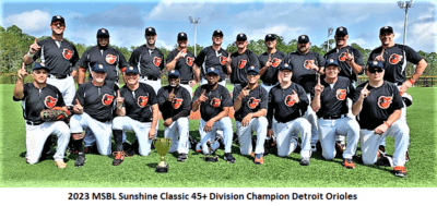 MSBL Sunshine Classic - Men's Senior Baseball league