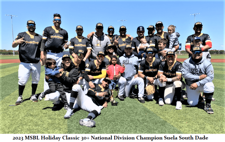 MSBL Holiday Classic - Men's Senior Baseball league