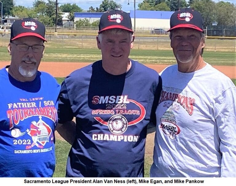 Mike Egan: Turf Magician of the Sacramento MSBL - Men's Senior Baseball ...