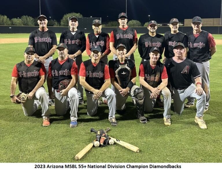 2023 Diamondbacks Double-up Mudcats for 55+ National Division ...