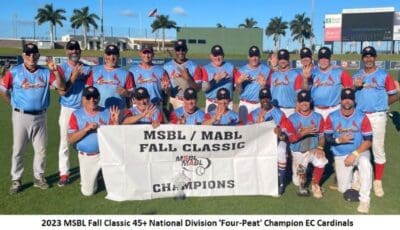MSBL Fall Classic - Men's Senior Baseball league