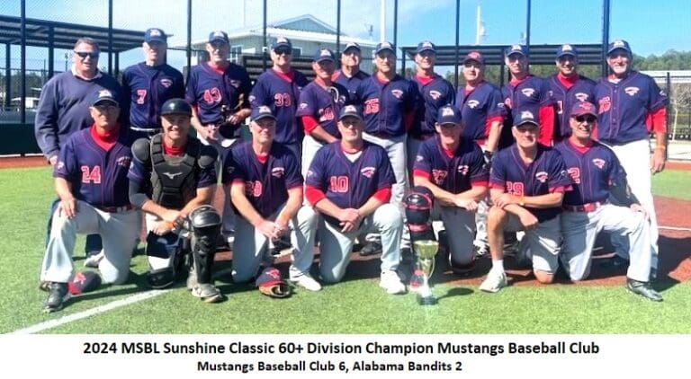 2024 60+ - Men's Senior Baseball league