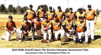 MSBL Las Vegas Kickoff Classic - Men's Senior Baseball league
