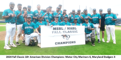 MSBL Fall Classic - Fall Classic Tournament Register