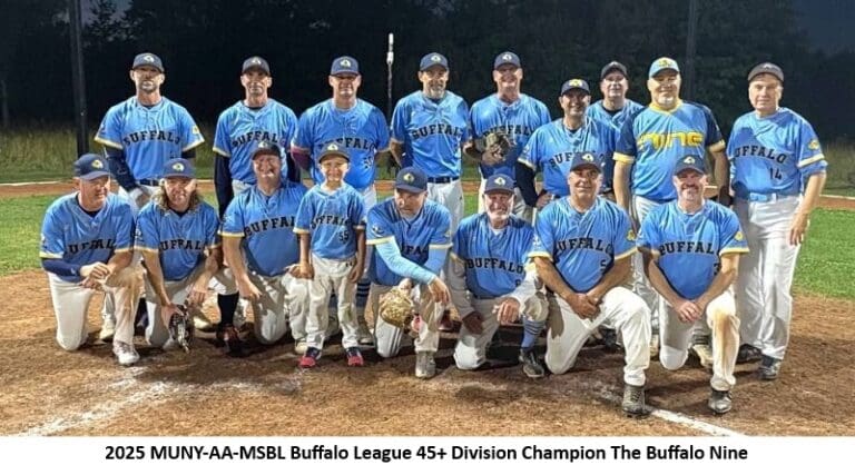 2025 Buffalo Nine Captures Sixth Championship in Seven Seasons in MUNY ...